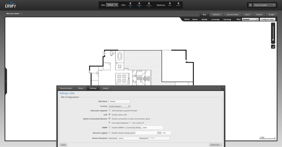 Howto Using The Unifi Controller Linitx Blog