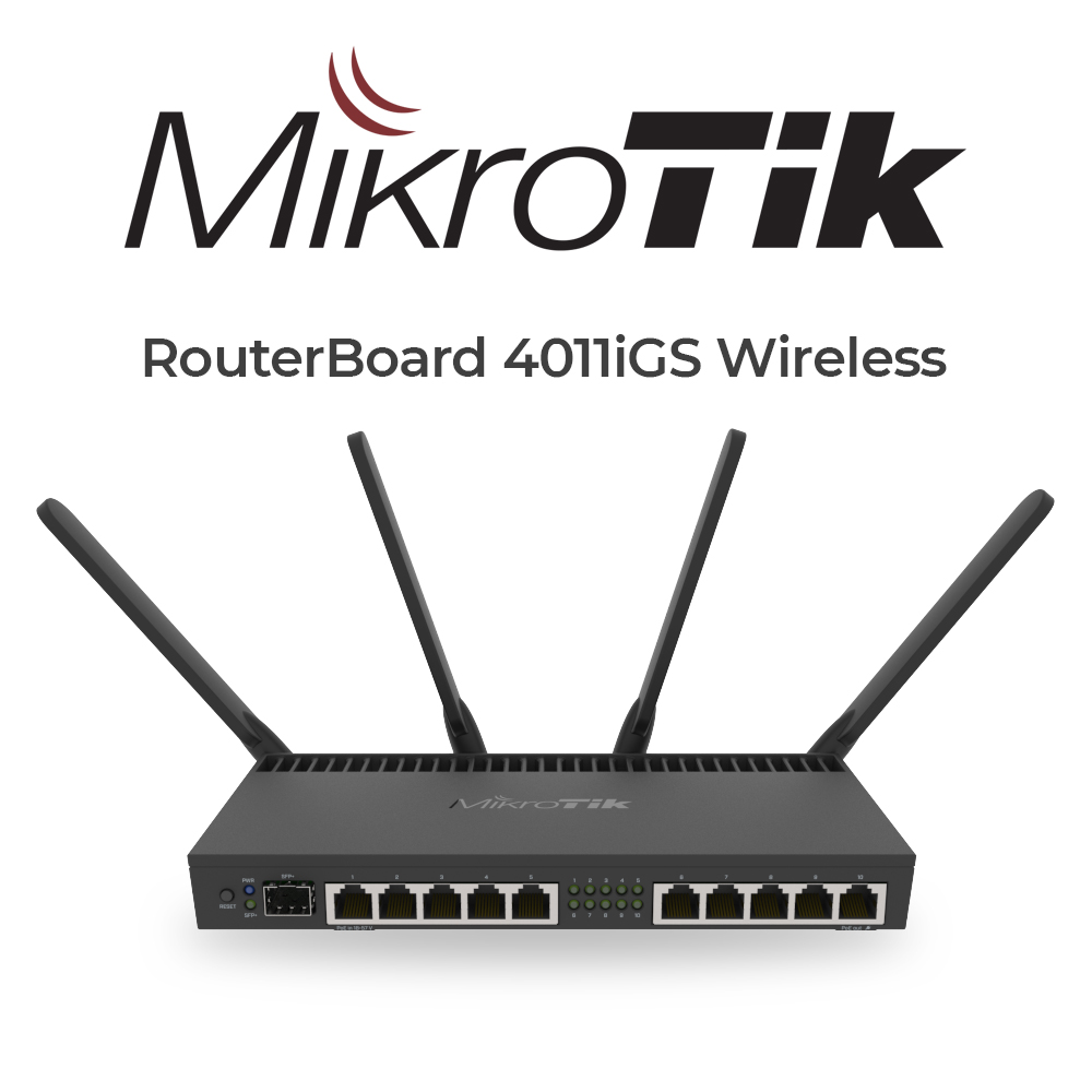 New Product Alert — MikroTik RouterBoard 4011iGS in Stock - LinITX Blog