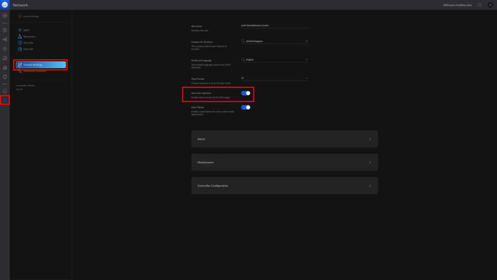 Swapping Between the New & Old User Interface on the UniFi Controller ...